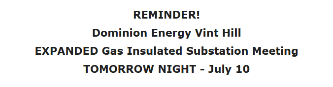 Dominion July 10 meeting – The Coalition to Protect Prince William County
